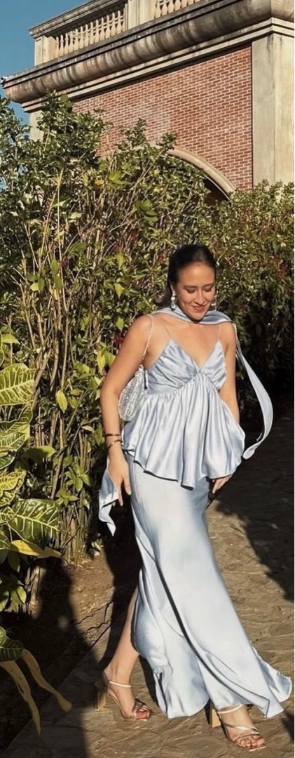 Custom Set from Laure by Roma in Mustard, Women's Fashion, Dresses ...