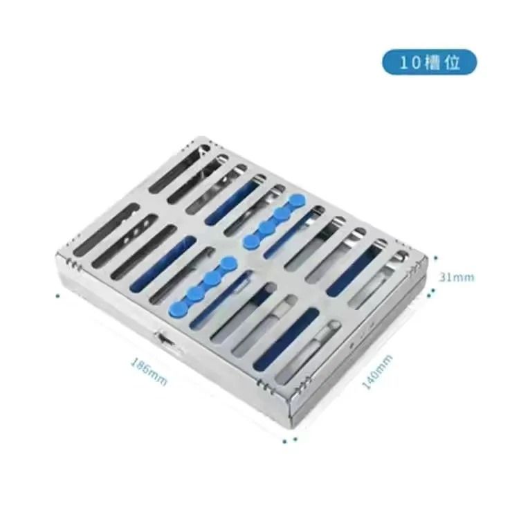 Dental Sterilization Rack Surgical Autoclavable Sterilization Box Dental Cassette File Burs ...