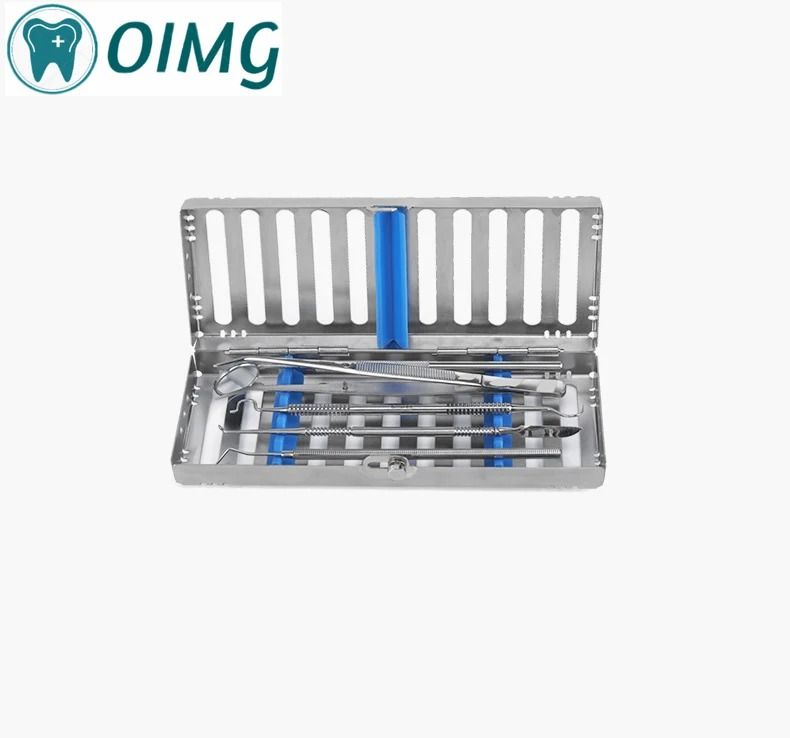 Dental Sterilization Rack Surgical Autoclavable Sterilization Box Dental Cassette File Burs ...