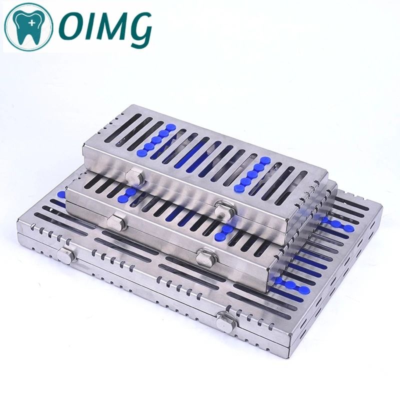 Dental Sterilization Rack Surgical Autoclavable Sterilization Box Dental Cassette File Burs ...