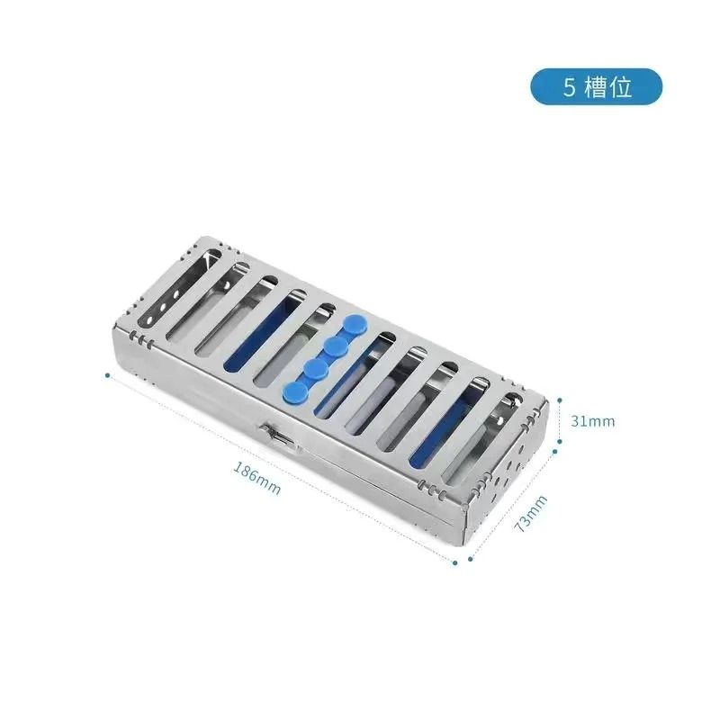Dental Sterilization Rack Surgical Autoclavable Sterilization Box Dental Cassette File Burs ...