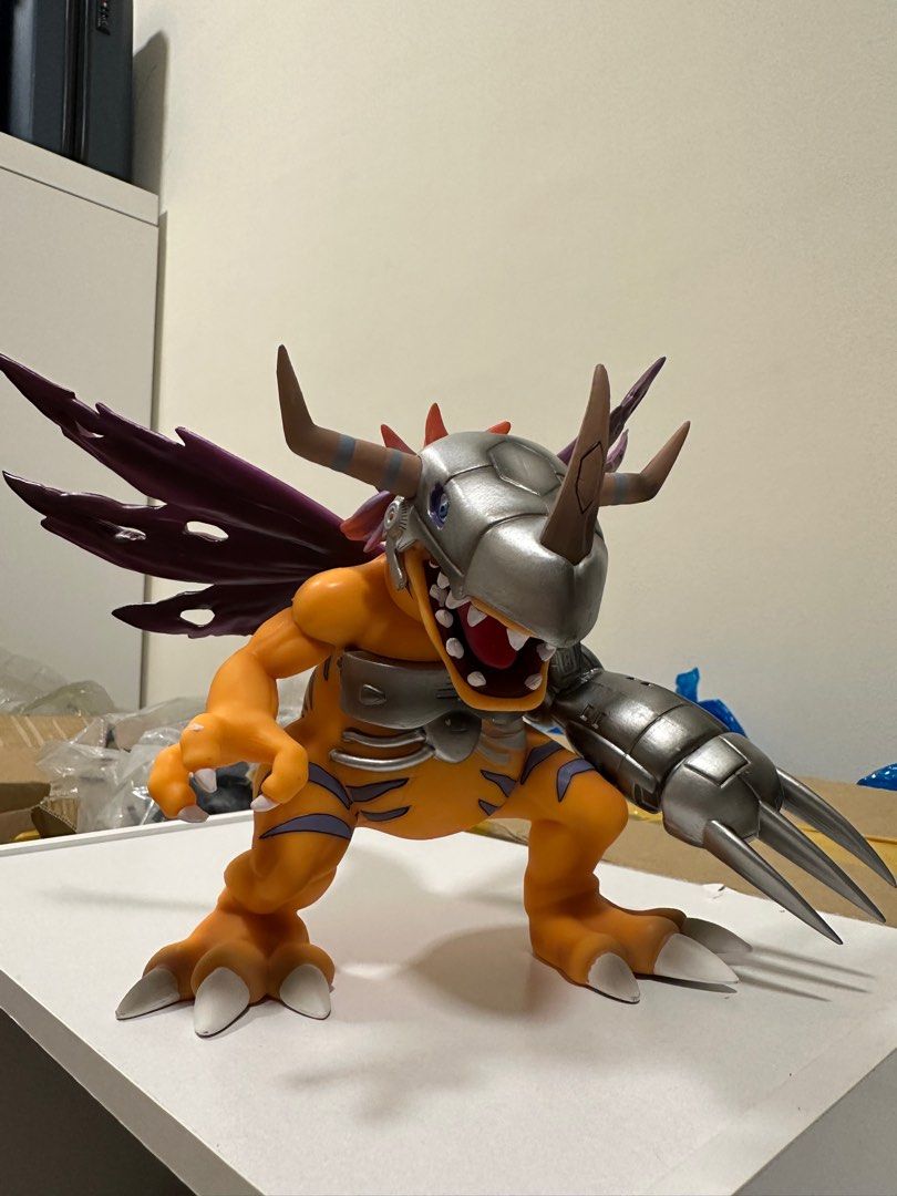 Digimon Metalgreymon Action Figure 19cm, Hobbies & Toys, Toys & Games ...