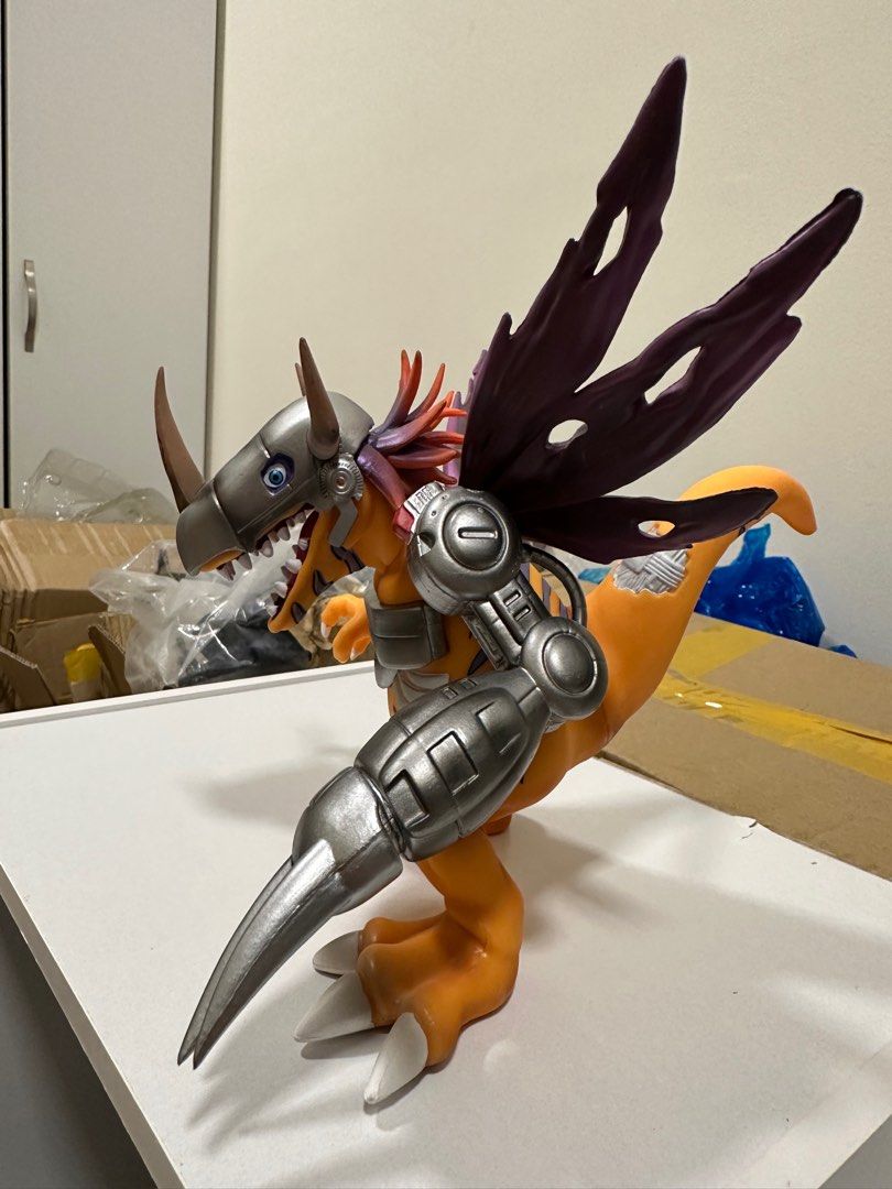 Digimon Metalgreymon Action Figure 19cm, Hobbies & Toys, Toys & Games ...