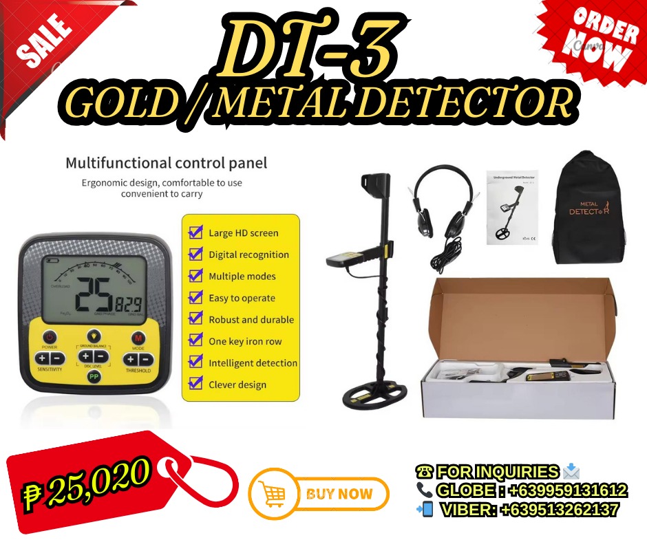 DT-3 GOLD AND METAL DETECTOR BRAND NEW AND GOOD QUALITY SCANNER ...