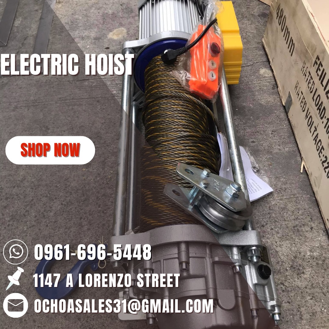 ELECTRIC HOIST, Commercial & Industrial, Construction & Building ...