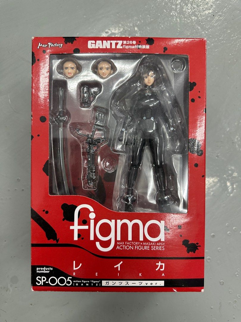 figma sp-005 GANTZ Reika 連 日版漫畫第 26 卷 / gsc sp005 麗香 蕾佳, 興趣及遊戲, 玩具 & 遊戲類 - Carousell