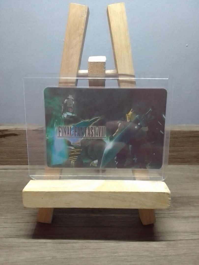 FINAL FANTASY 7 TIFA PORTRAIT CARD W/ LOADER - CUSTOM, Hobbies & Toys ...