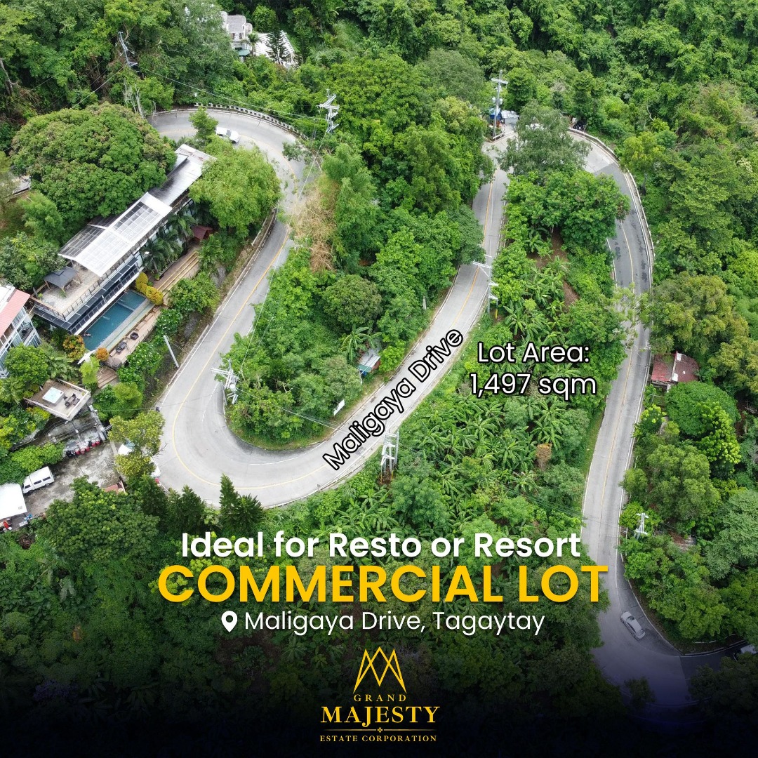 For Sale Commercial Lot in Tagaytay with Overlooking Ideal for Resto or ...
