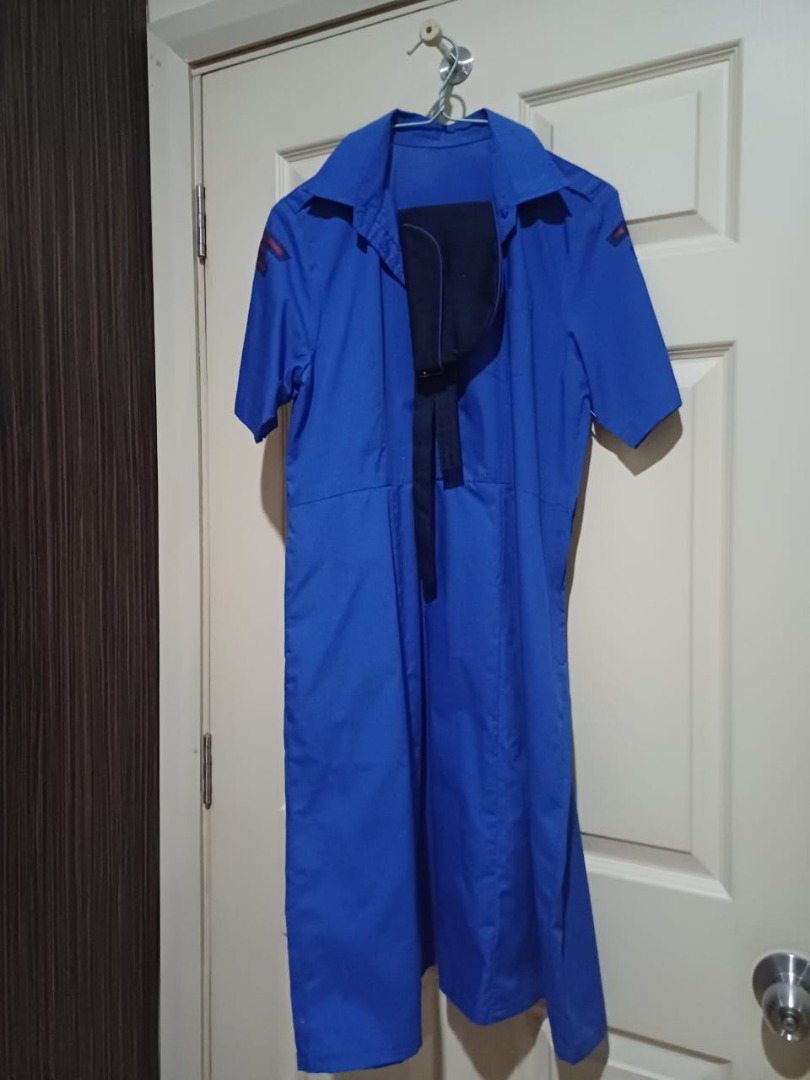 Girl Brigade Uniform Set with Hat & Adjustable Belt, Women's Fashion ...