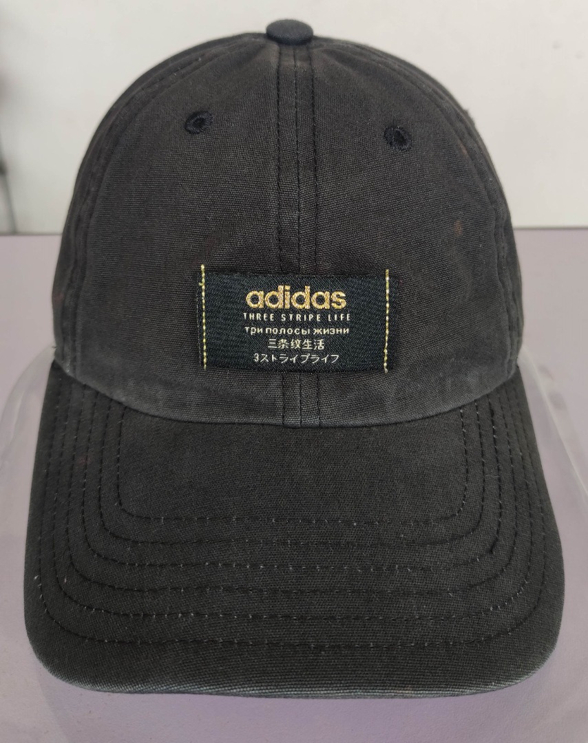 GM_0665 Adidas Three Stripe Life Cap, Men's Fashion, Watches & Accessories, Cap & Hats on Carousell