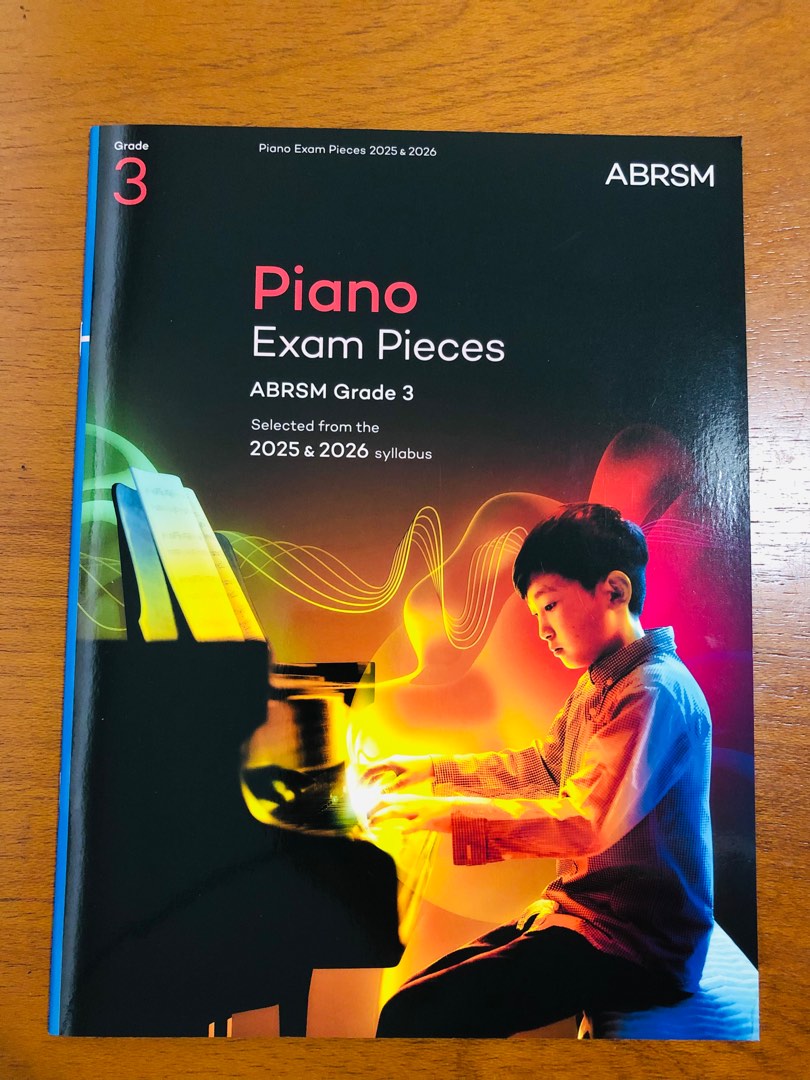 ABRSM Grade 3 Piano Exam Pieces 2025 & 2026 syllabus, Hobbies & Toys, Music & Media, Music ...