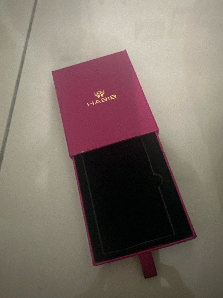 Habib box (Gold Bar), Women's Fashion, Jewelry & Organisers, Accessory ...