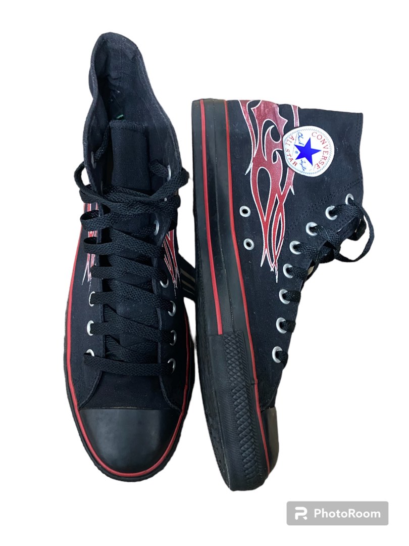 HIGH CUT CONVERSE FLAME ORIGINAL, Men's Fashion, Footwear, Sneakers on ...