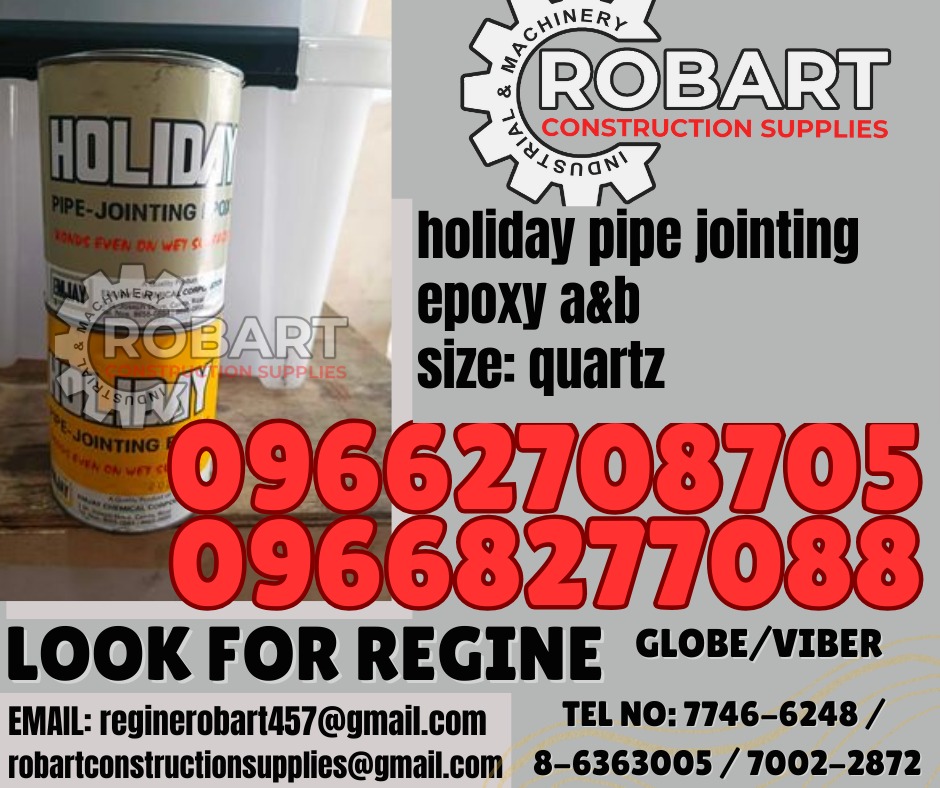holiday pipe jointing epoxy a&b size: quartz, Commercial & Industrial ...