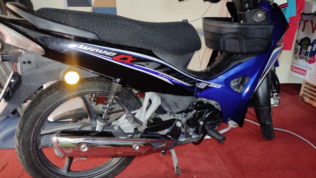 Honda Wave Alpha 110 (boleh nego), Motorbikes on Carousell
