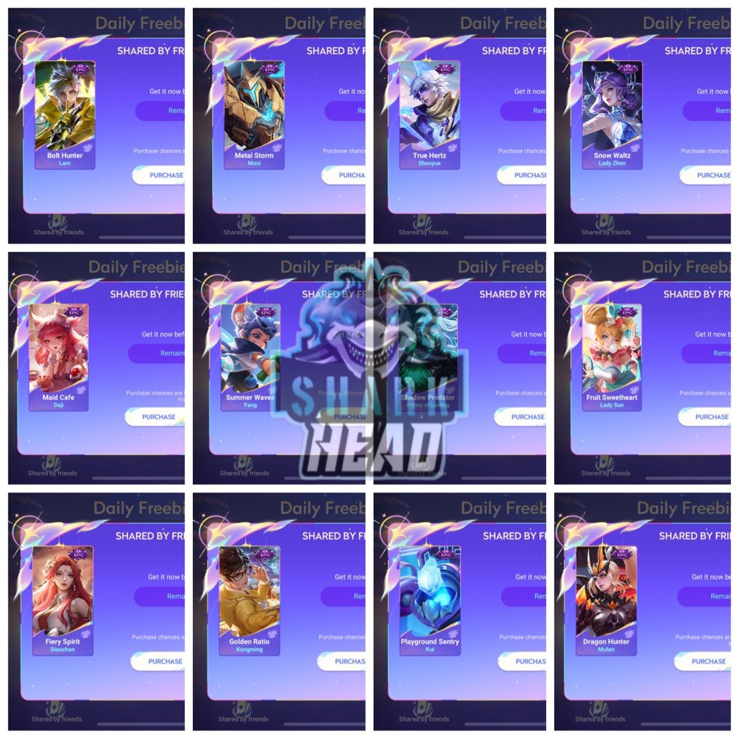 Honor Of King Epic Skins, Video Gaming, Gaming Accessories, In-Game ...