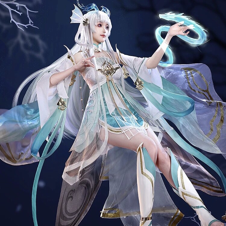 Honor of Kings Azure Dragon Xishi Cosplay {MAEMI SSR}, Hobbies & Toys ...