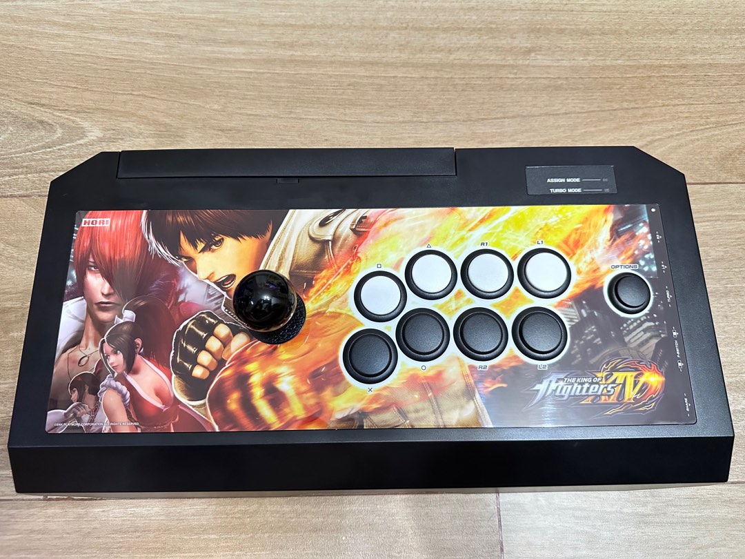 Hori KOF Fighting Stick Arcade Stick Joystick 大手掣 大搖桿 PS5 上使用, 電子遊戲, 遊戲 ...