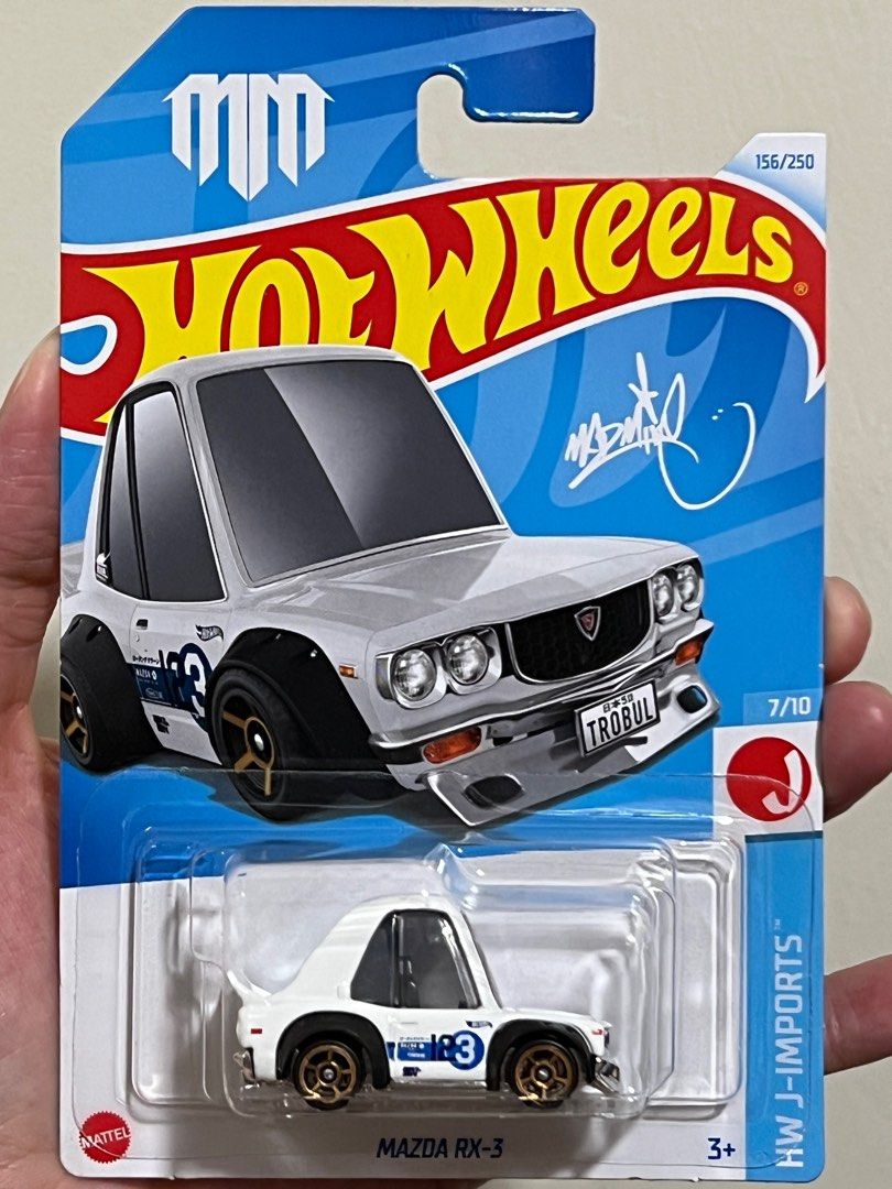 Hot Wheels Mazda RX-3 (white tooned, HW J-Imports), Hobbies & Toys ...