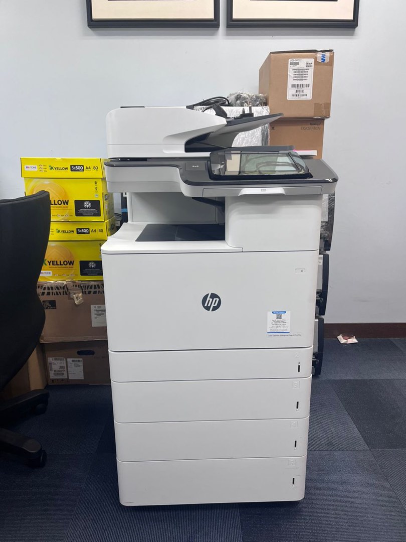 HP Printer HP Color LaserJet Enterprise MFP M776, Computers & Tech ...
