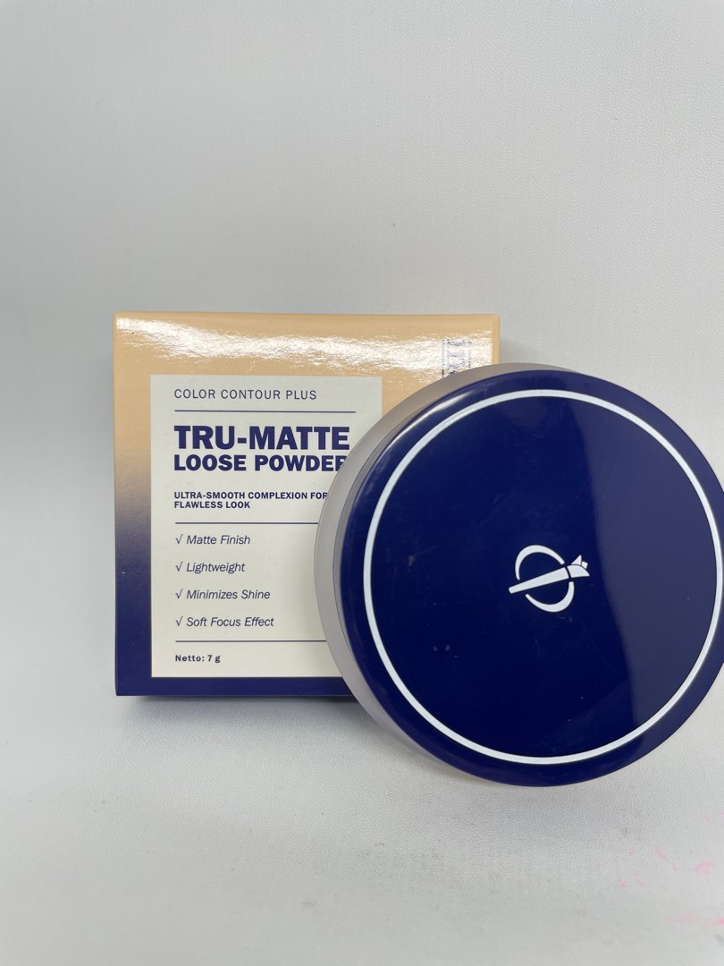 Inez Tru-Matte Loose Powder Natural Buff, Kesehatan & Kecantikan, Rias ...