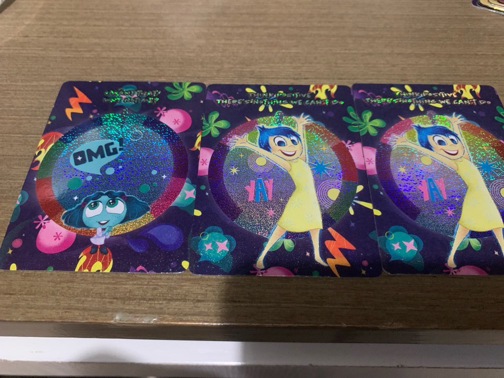 Inside out2 卡 card, 興趣及遊戲, 玩具 & 遊戲類 - Carousell
