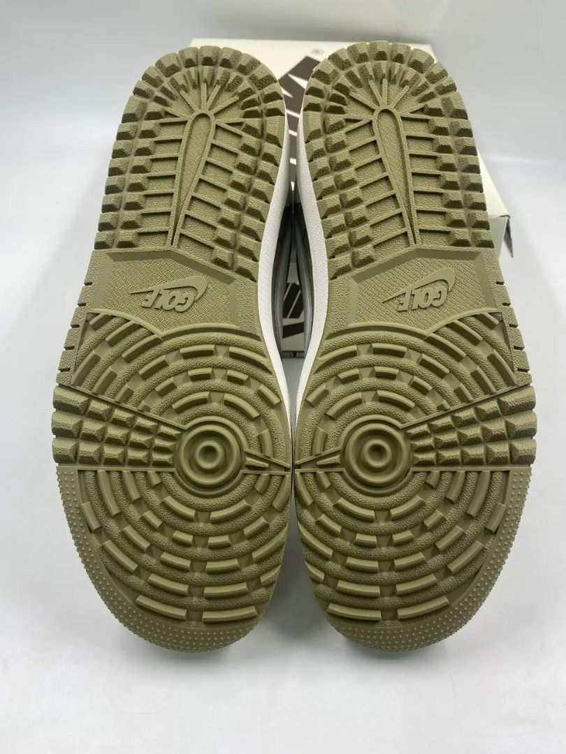 Jordan 1 Retro Low Golf Travis Scott Neutral Olive (FZ3124-200), Men's ...