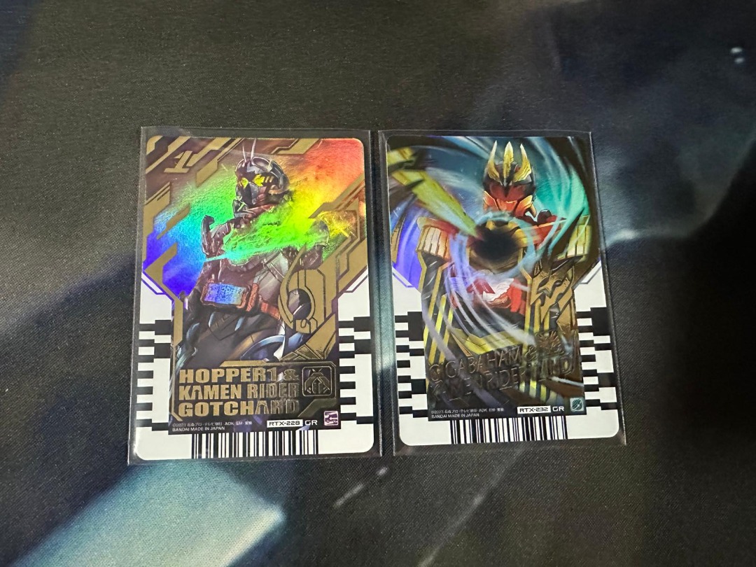 Kamen Rider Gotchard - Phase EX 2 Gotchard Rare Cards (Gotchard/Wind), Hobbies & Toys, Toys ...