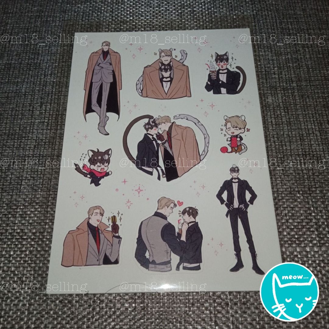 [m18 MANHWA MERCH] ORV S-CLASS PHOTO PRINTS (PBOX) AND FMGS (POSTCARDS ...