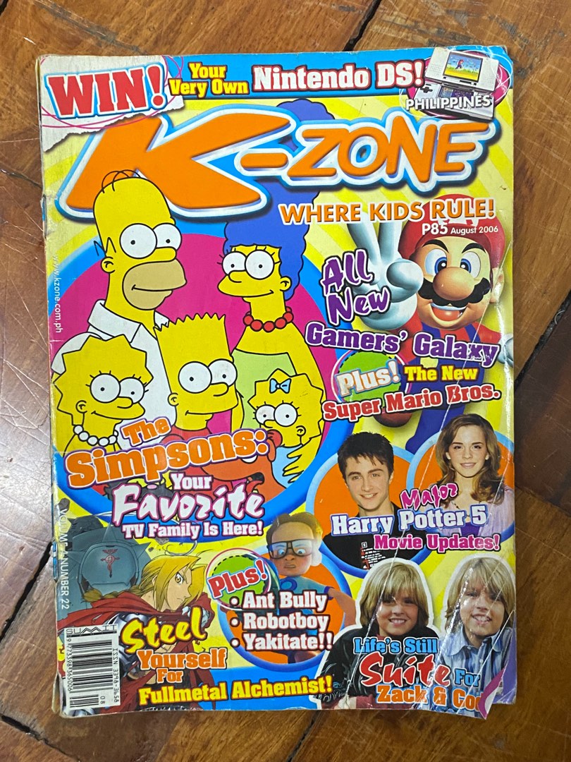 K-Zone Vintage August 2006 Magazine w/o Foldabots - Preloved The ...