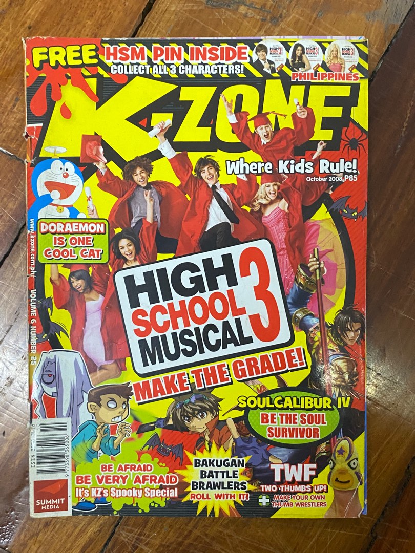 K-Zone Vintage October 2008 Magazine w/o Foldabots - Preloved High ...