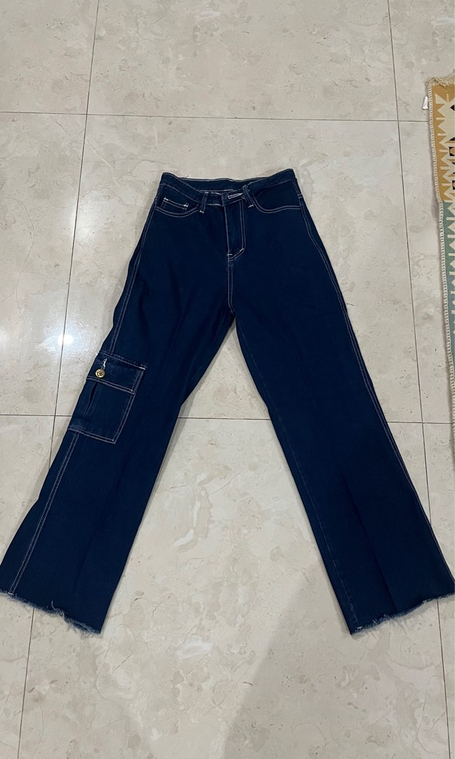 Ladouce Jeans Dark Blue Denim / Jeans Ladouce not Jiniso not Wear ...