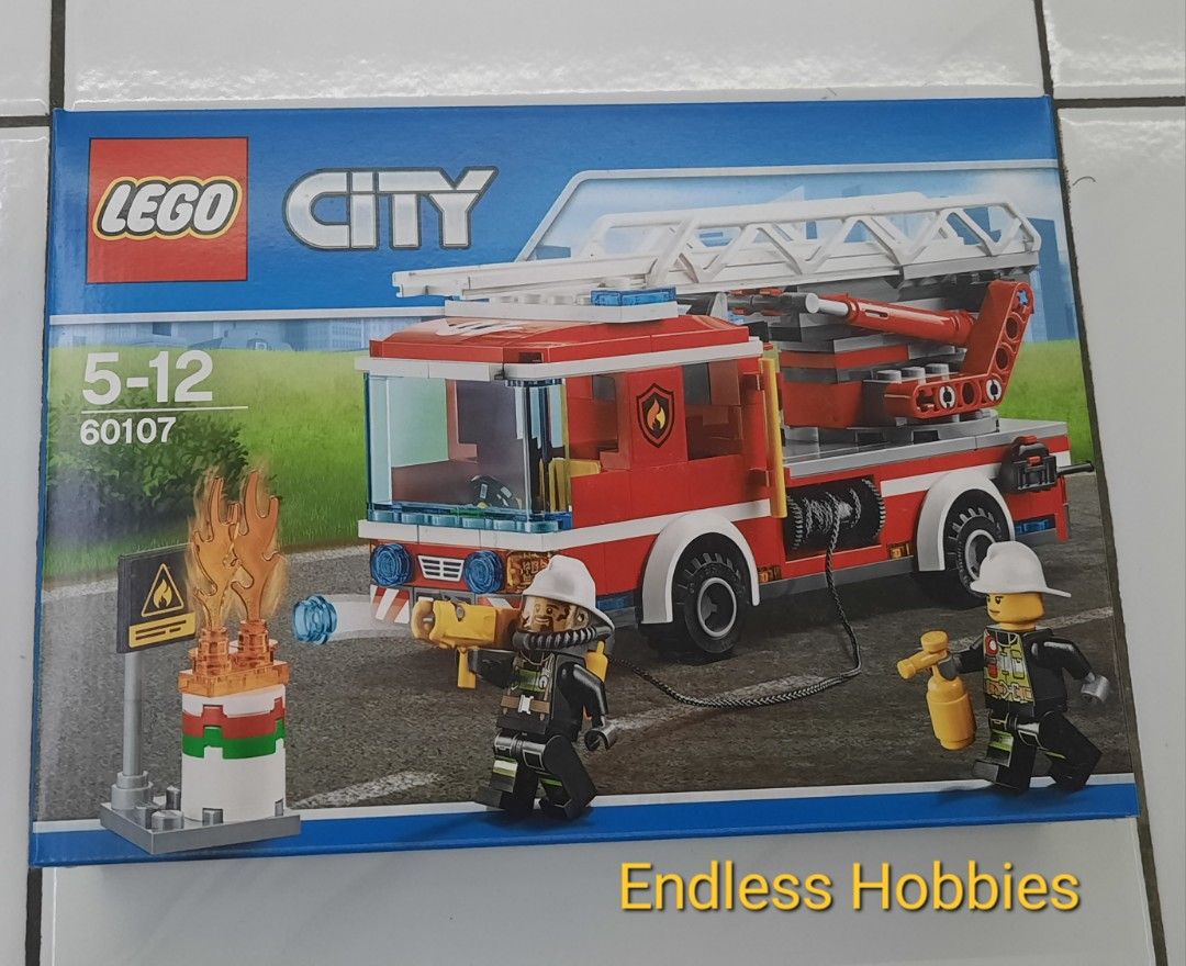 Lego City 60107 Fire Ladder Truck, Hobbies & Toys, Toys & Games on ...