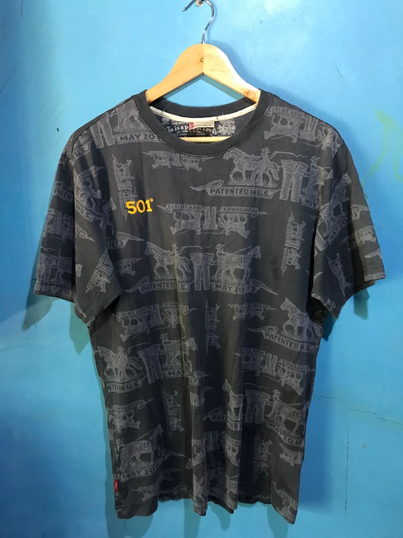 Levis 501 vintage tshirt, Men's Fashion, Tops & Sets, Tshirts & Polo ...