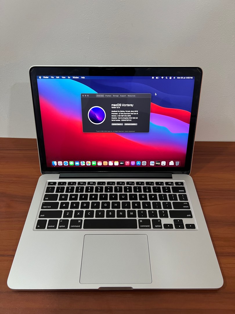Macbook Pro 13 (Retina, 13-inch, 2015) 8/128GB i5, Computers & Tech ...