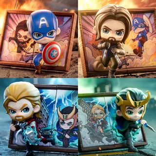 MARVEL PHOTO FRAME SERIES POPMART / FULL SET / SINGLE BLIND BOX / ABLE ...