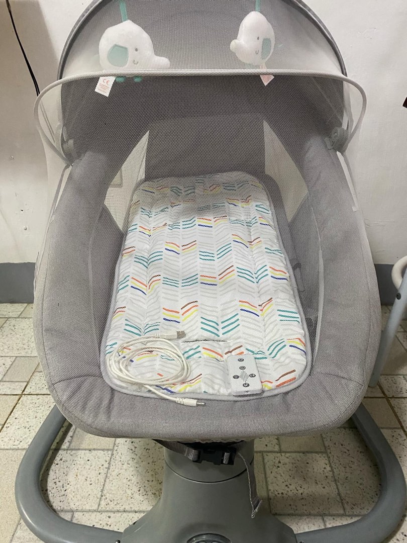 Mastela Baby Electric Rocking Chair Smart Bluetooth Music Rocking Chair ...