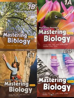 Mastering Biology 全系列1,2,4冊, 興趣及遊戲, 書本 & 文具, 教科書 - Carousell
