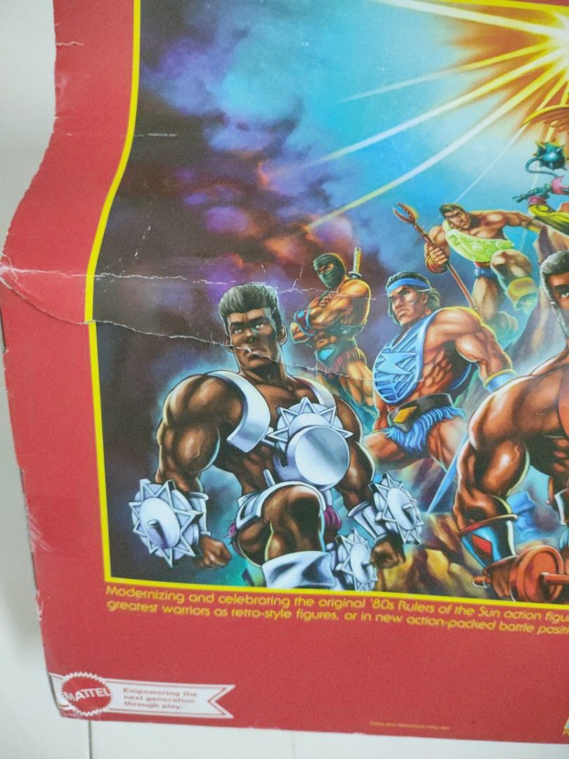 Masters of the Universe Origins Sun-Man Kikto Holographo Zap-Man 3 Pack ...