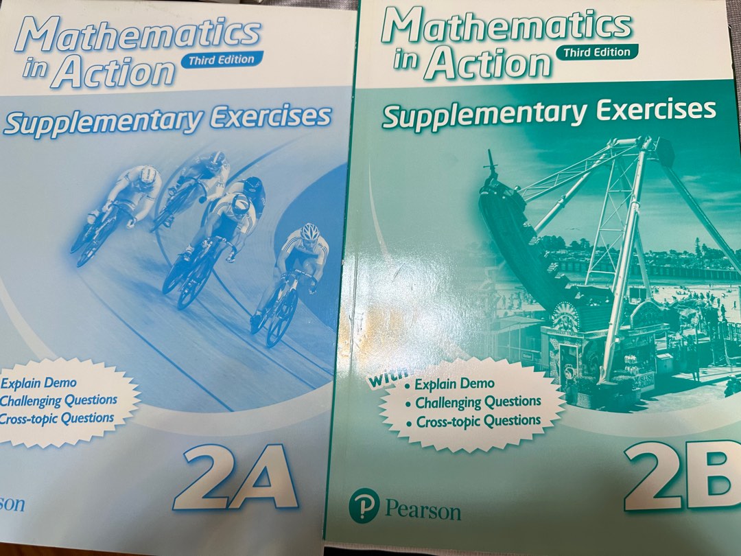 Mathematics in Action Supplementary Exercise with answers, 興趣及遊戲, 書本 ...