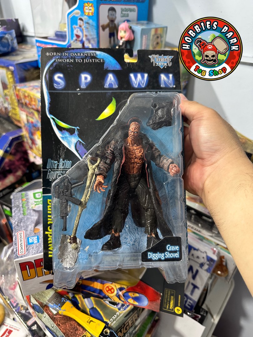 McFarlane Toys Spawn The Movie Burnt Spawn 1997 Figure, Hobbies & Toys, Toys & Games on Carousell