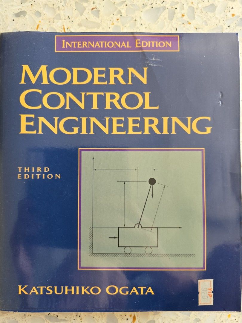 Modern control engineering, Hobbies & Toys, Books & Magazines, Textbooks on Carousell