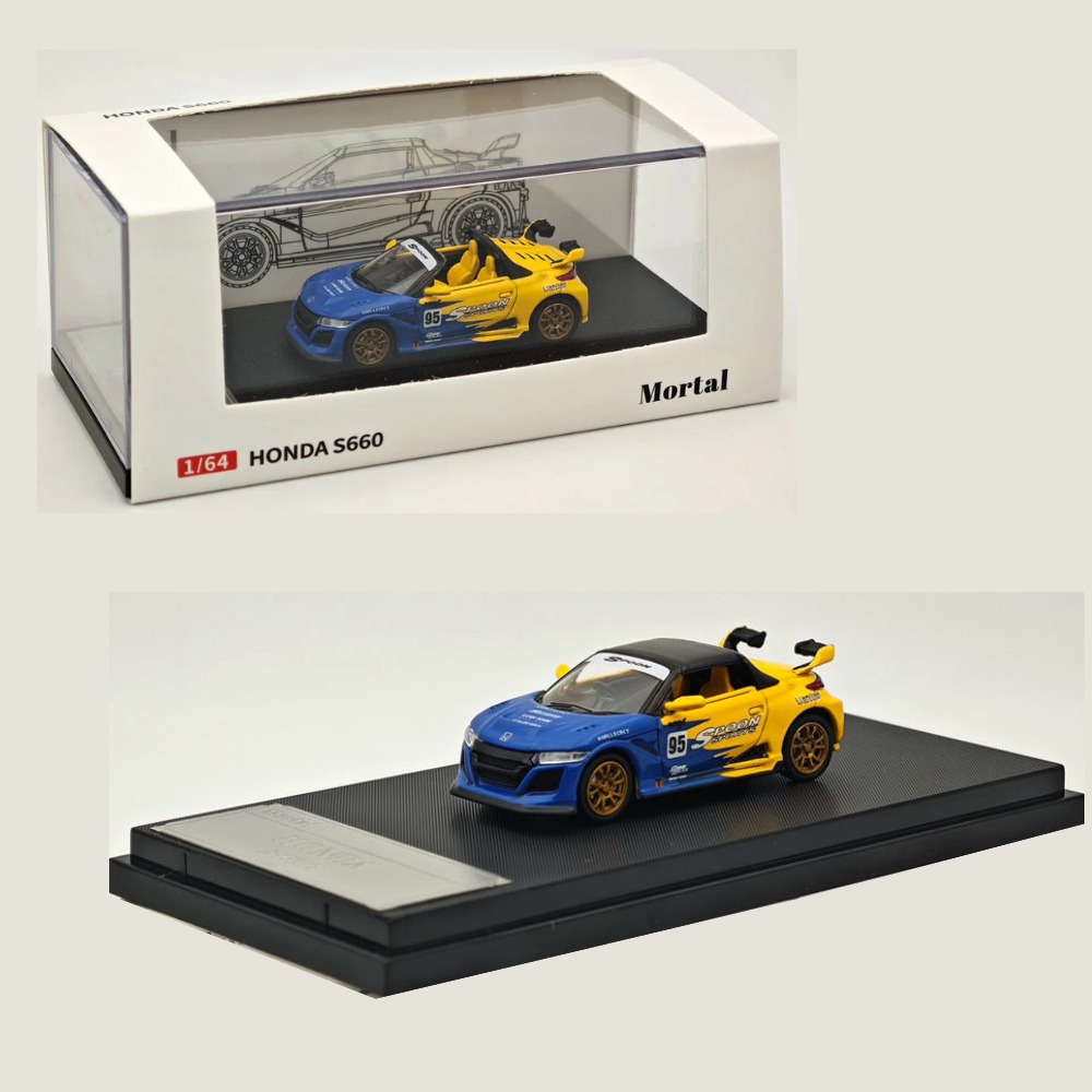 Mortal 1/64 Scale Honda S660 Mugen Convertible with top cover Spoon Die-cast Car, Hobbies & Toys ...