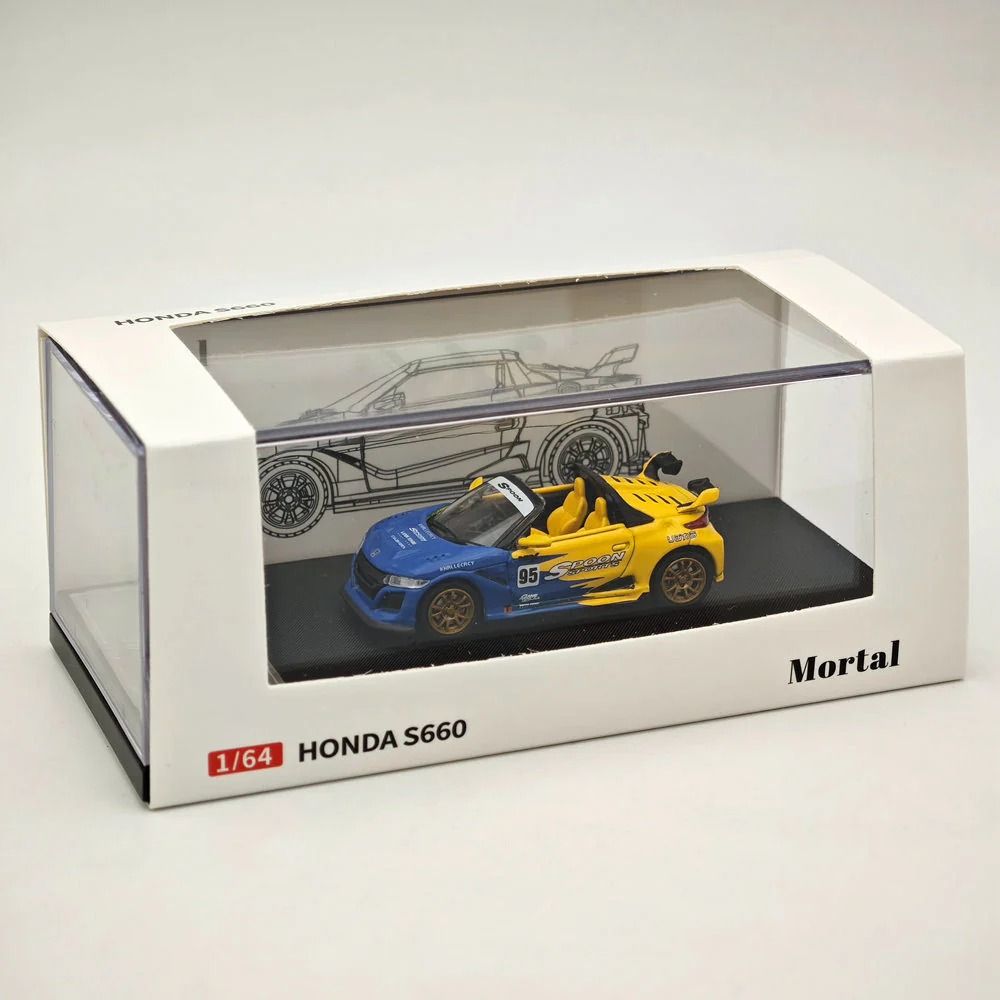 Mortal 1/64 Scale Honda S660 Mugen Convertible with top cover Spoon Die-cast Car, Hobbies & Toys ...