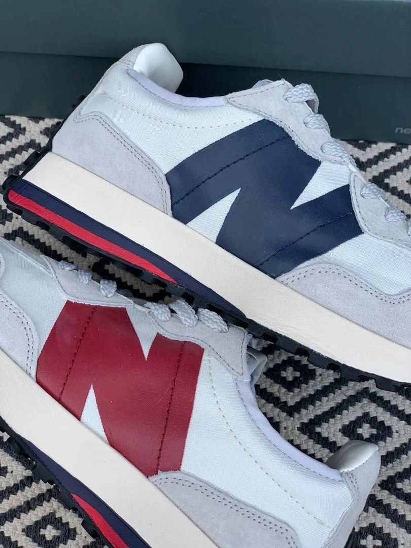 New Balance 327 Bluemaroon, Women's Fashion, Footwear, Sneakers on ...