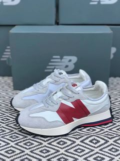 New Balance 327 Maroon, Women's Fashion, Footwear, Sneakers on Carousell