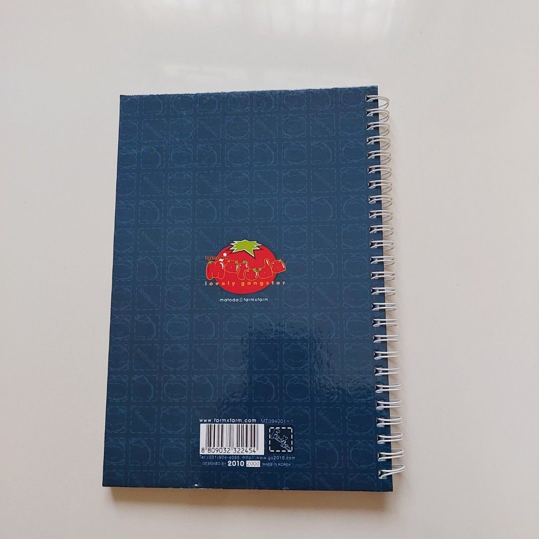 Notebook Buku Tulis Stationery Semi Hard Cover Alat Sekolah Catatan ...