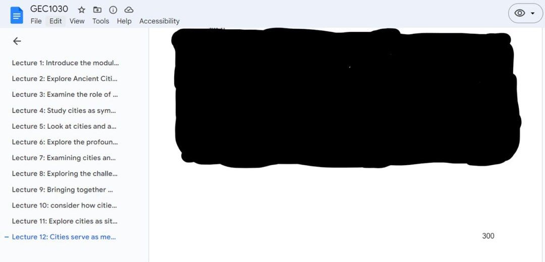 NUS GEC1030 METROPOLIS: THE CITY IN WORLD HISTORY, Everything Else on Carousell