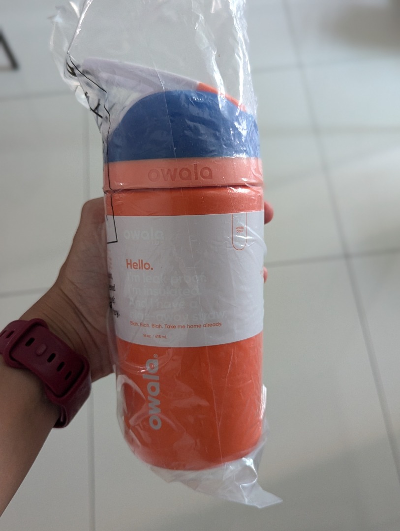 Owala orange bottle, Furniture & Home Living, Kitchenware & Tableware ...