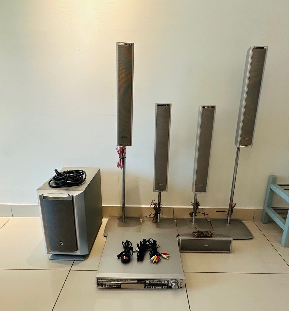 Panasonic Model No. SA-HT928 DVD HOME THEATER SOUND SYSTEM, Audio ...